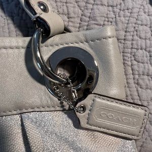 Coach | Bags | Coach Linen Shimmer Hobo Bag Handbag | Poshmark